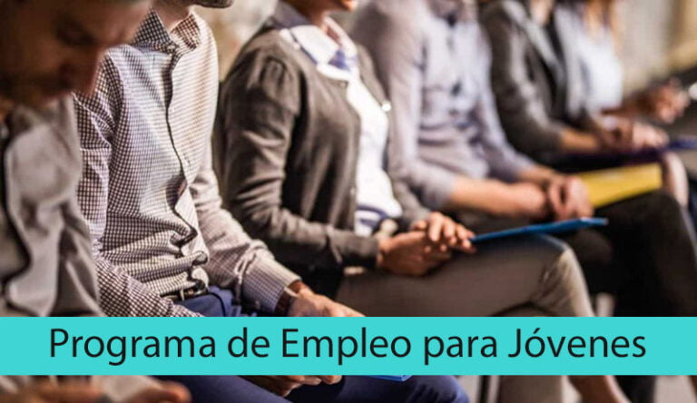 Nuevo Programa de Empleo para Jóvenes entre 18 y 24 años